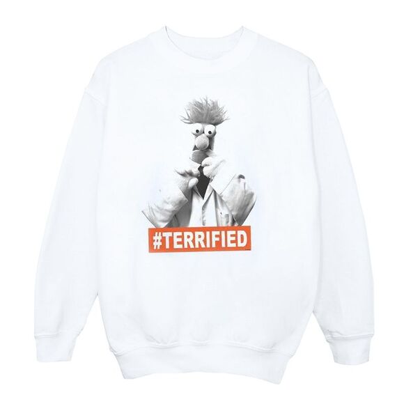 Disney | Sweaters | Disney Mens The Muppets Beaker Terrified Sweatshirt ...